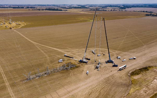Towers down but the transmission grid powers on | Energy Networks Australia