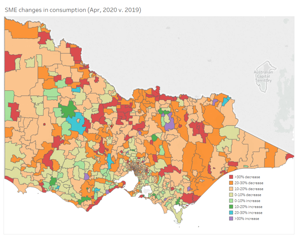 Mapping the impact of COVID-19 on electricity demand in Victoria ...