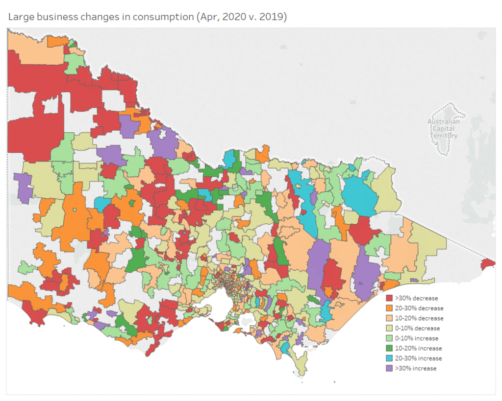 Mapping the impact of COVID-19 on electricity demand in Victoria ...