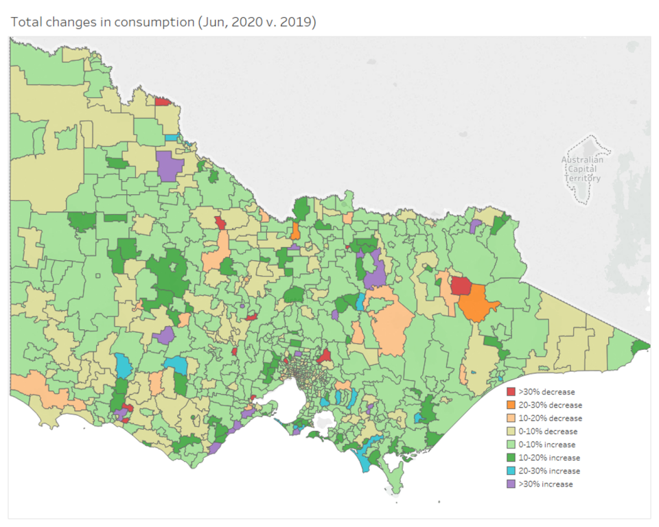 Mapping the impact of COVID-19 on electricity demand in Victoria ...