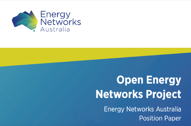 Open Energy Networks | Energy Networks Australia